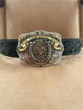 Idyllwind | Accessories | Idyllwind Genuine Tooled Black Leather Miss ...